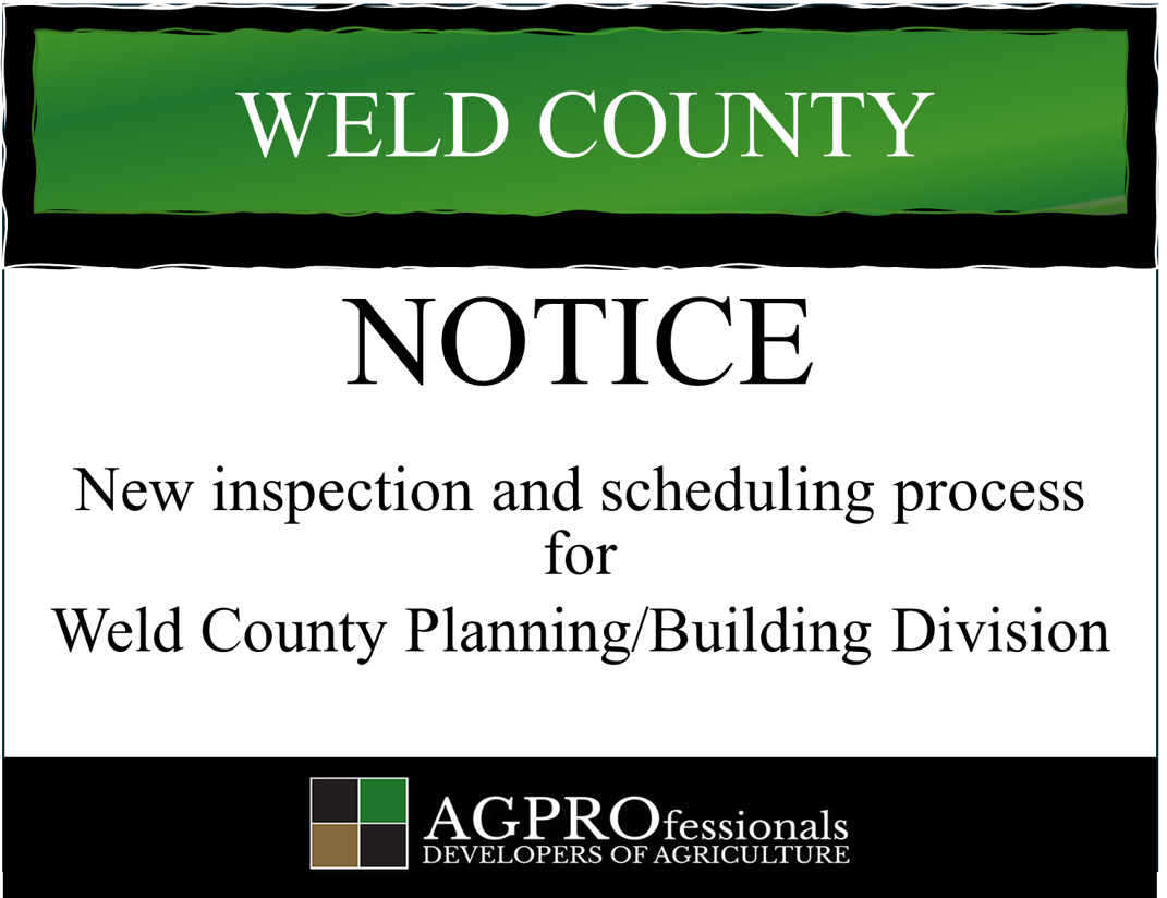 Weld County - New Process in Planning-Building Division - AG Professionals